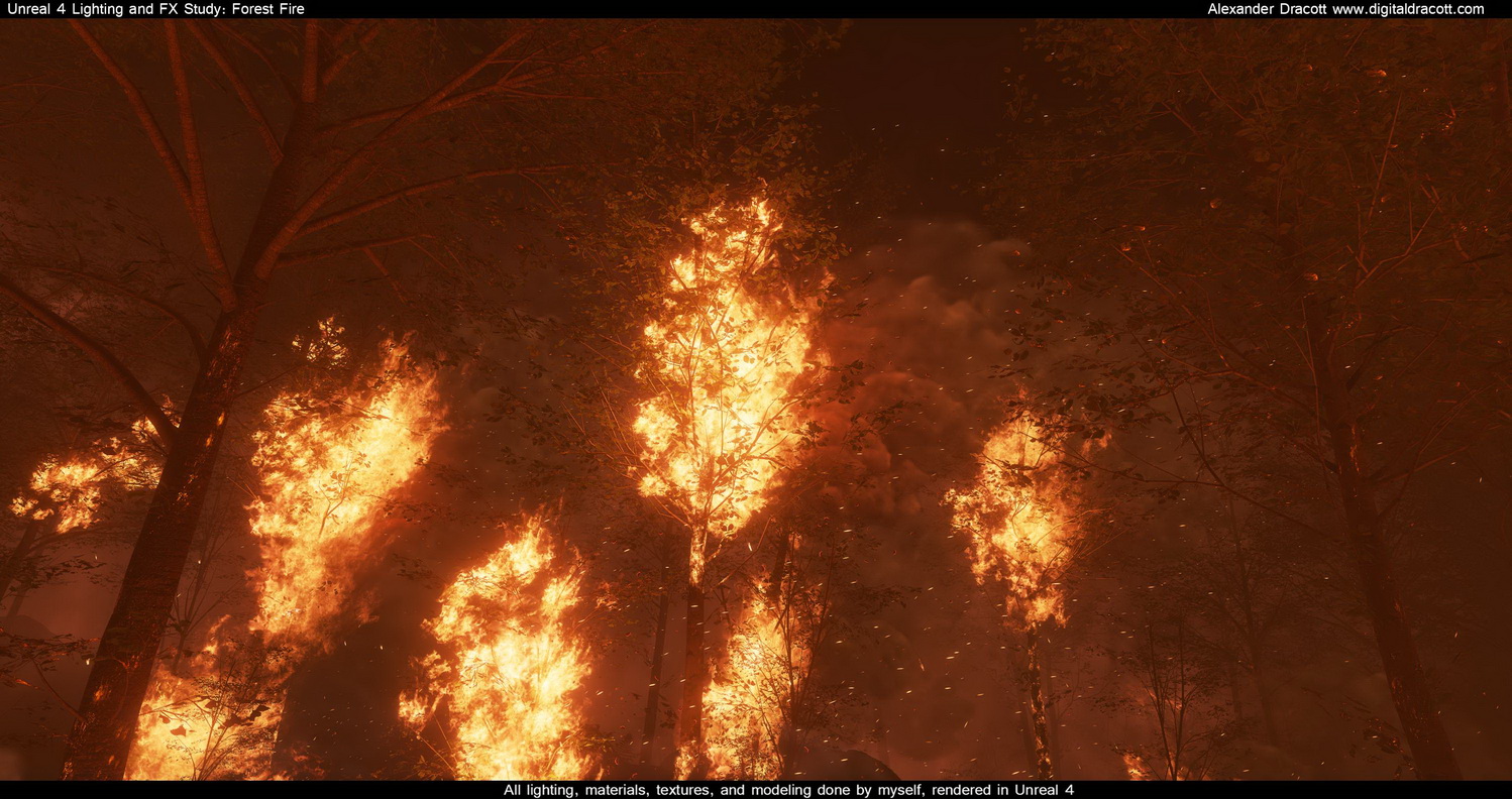 Forest Lighting by Alexander Dracott: The Marriage of SpeedTree ...