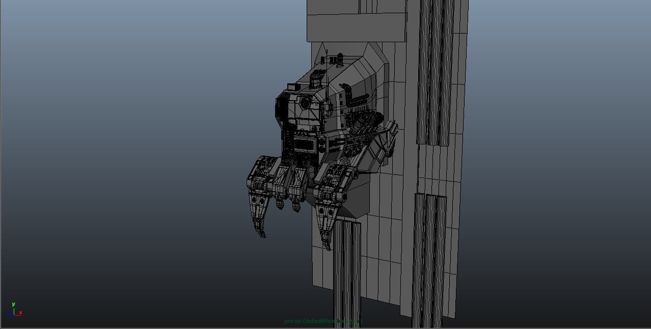 The Search of Hard Surface Perfection in “Éxodo” Environment
