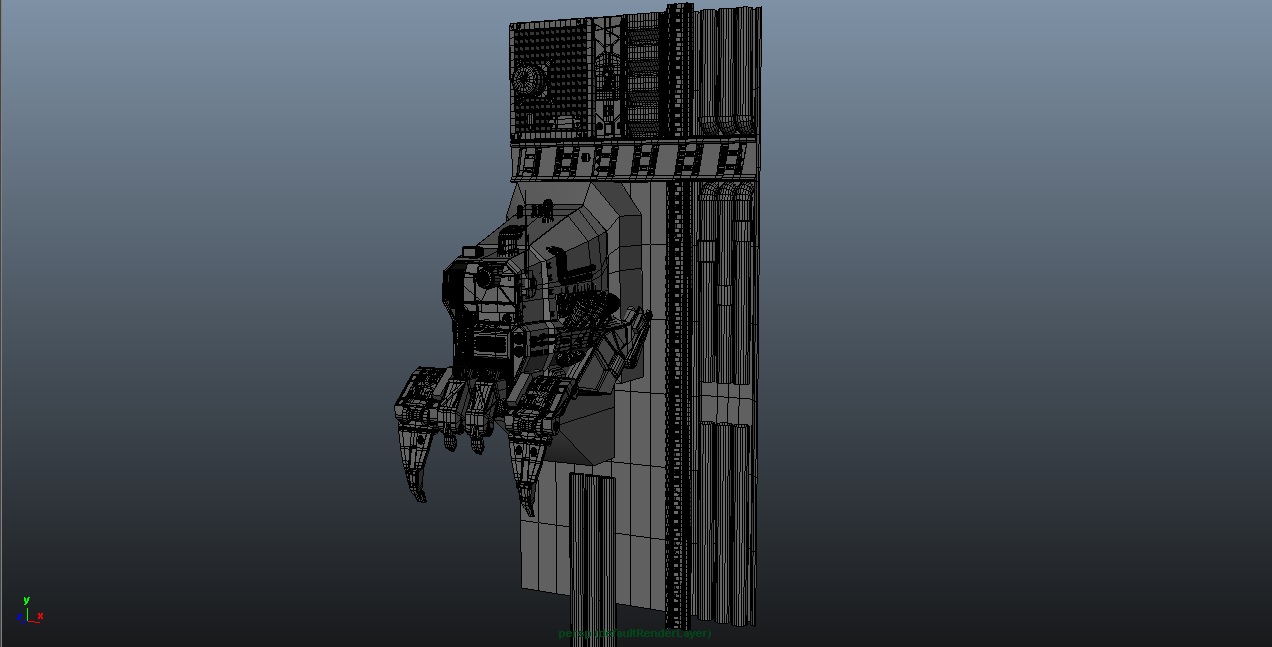 The Search of Hard Surface Perfection in “Éxodo” Environment