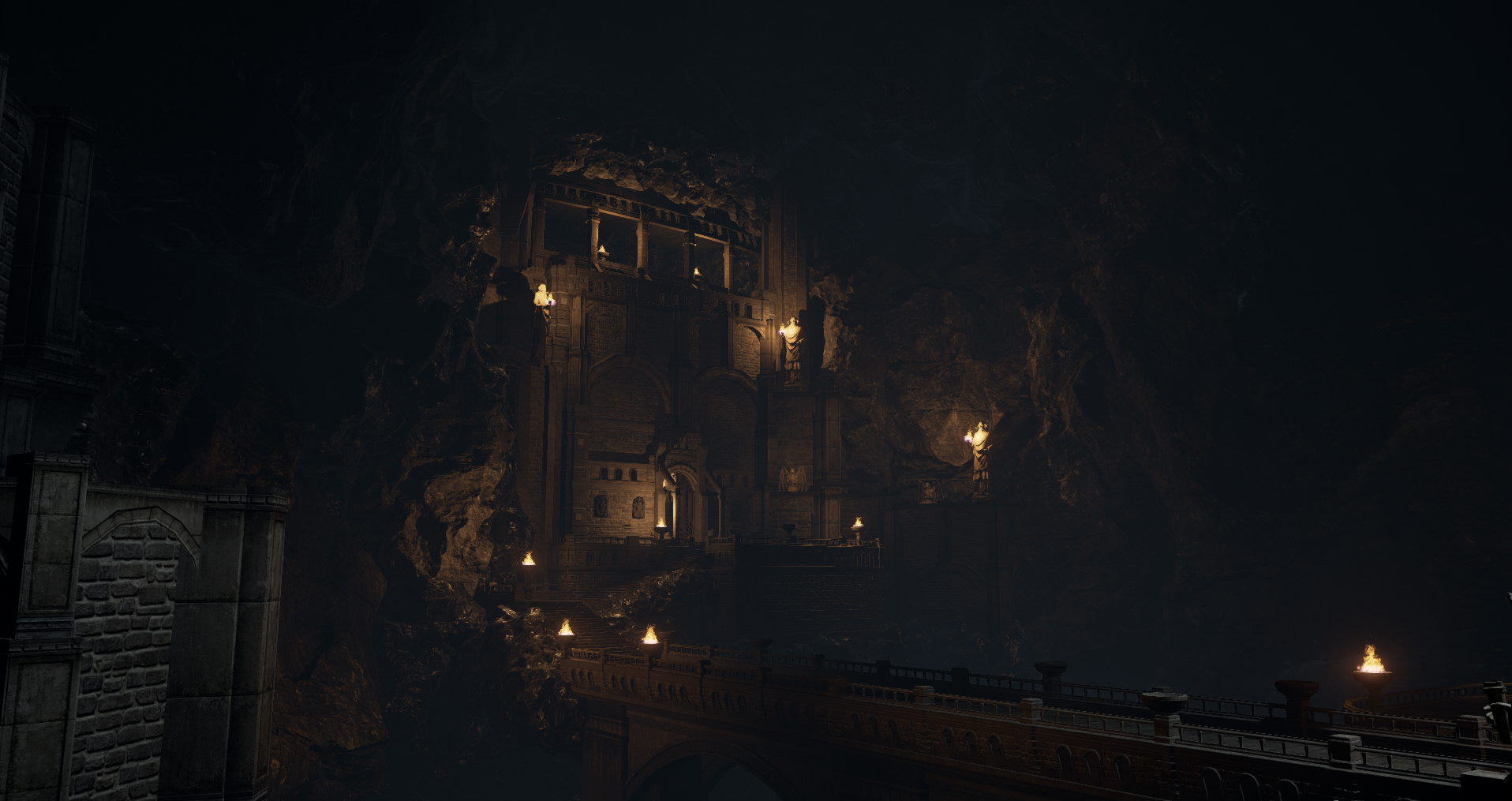 Blending Architecture and Caves in Environments