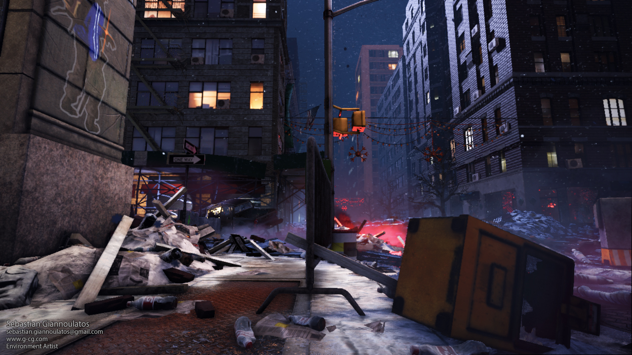 Building The Division Environment with Unreal Engine 4