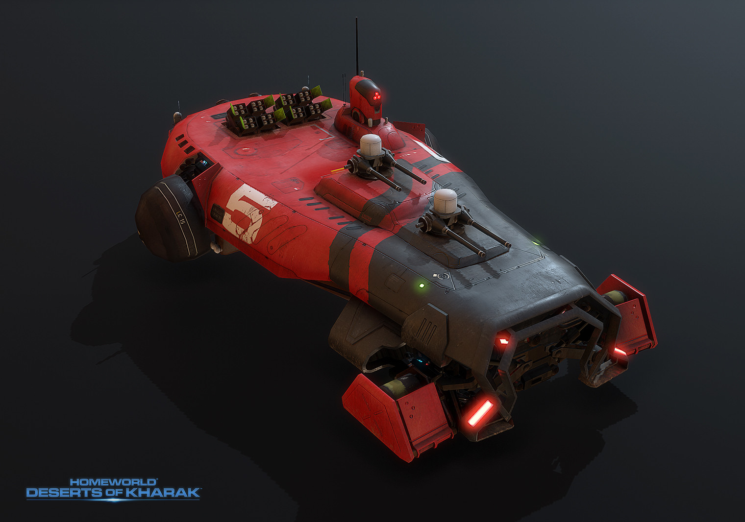 Creating the art of Homeworld: Deserts of Kharak