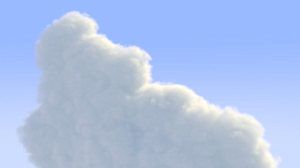 Building Volumetric Clouds with Houdini
