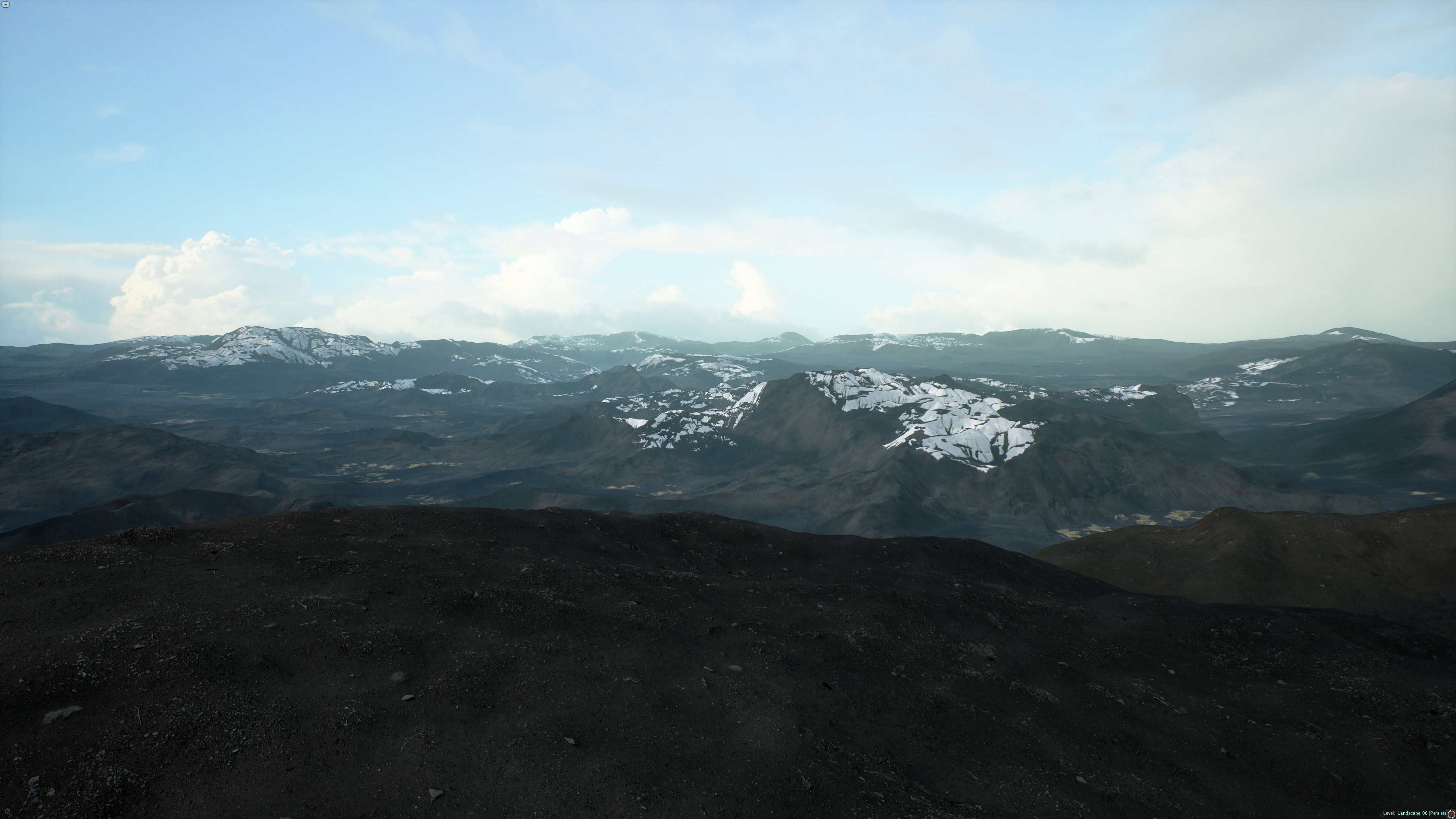 Creating realistic virtual landscapes