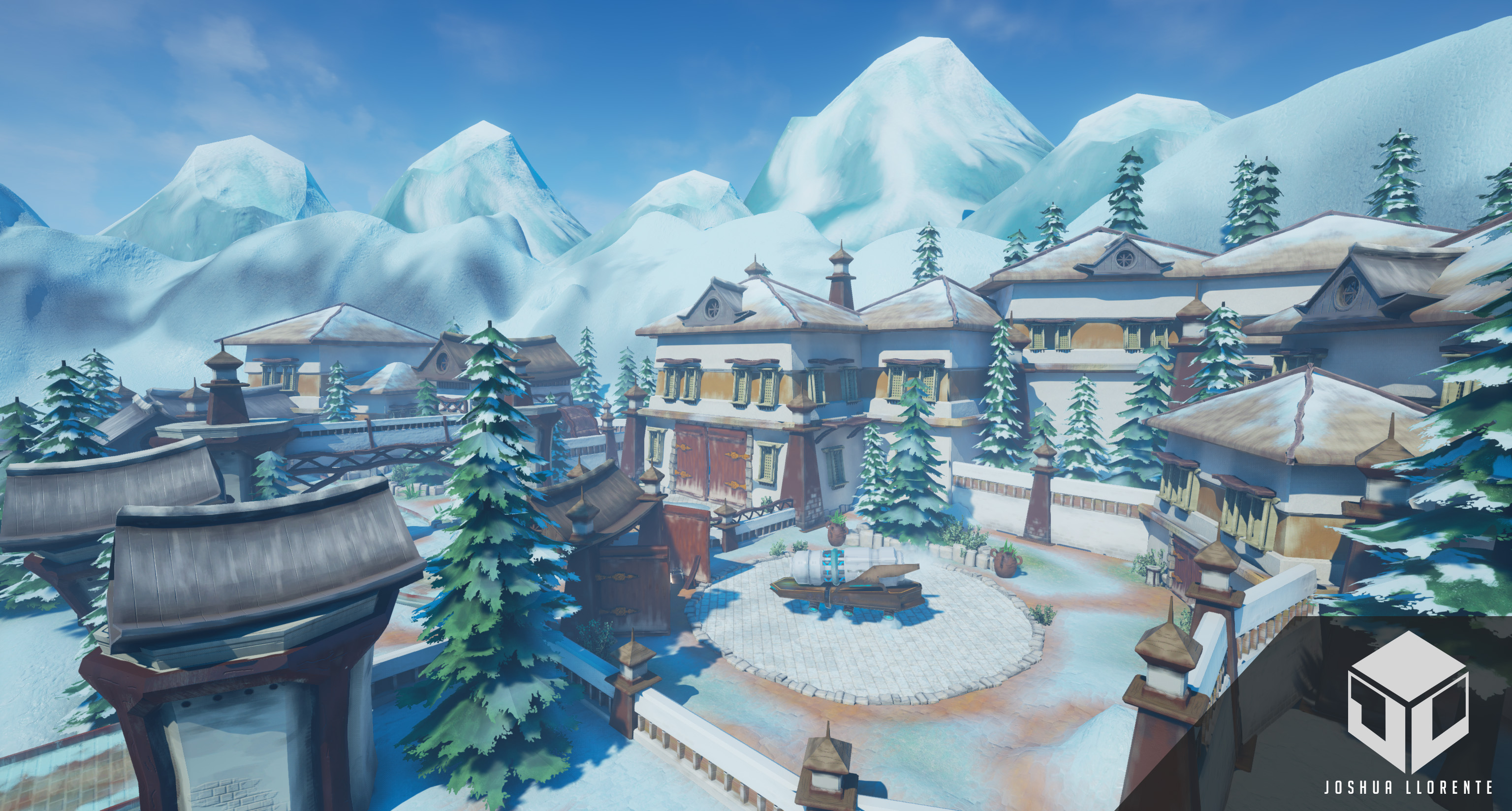 Stylized Environments for FPS