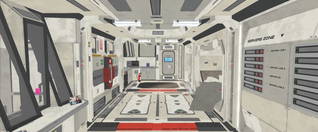 Modeling and Texturing a Sci-Fi Room