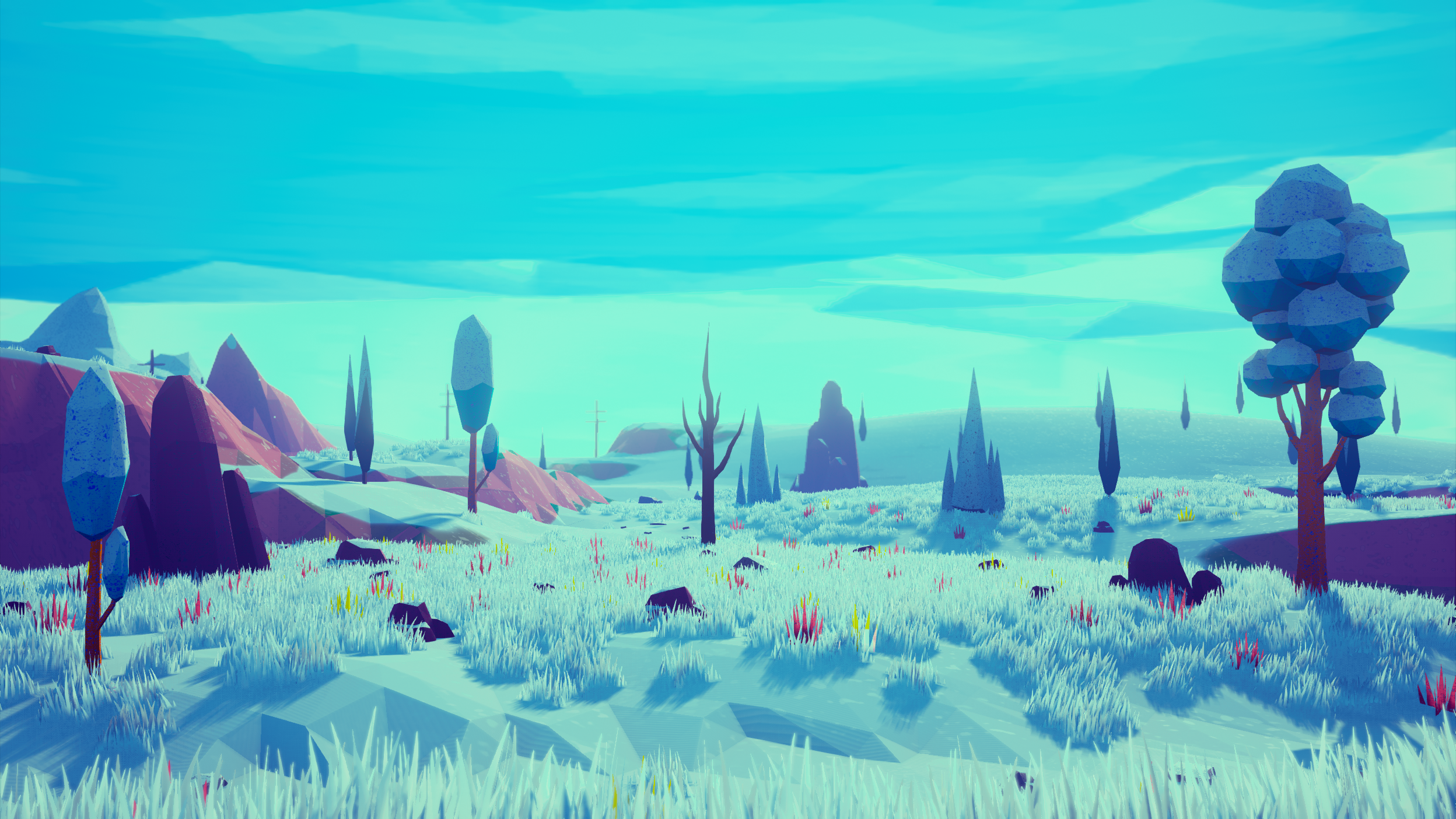 Lowpoly Environment Design Tricks