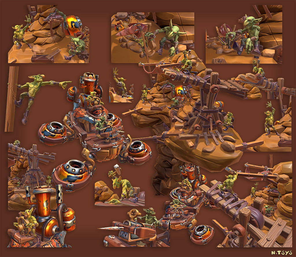 Stylized Textures for Video Game Characters