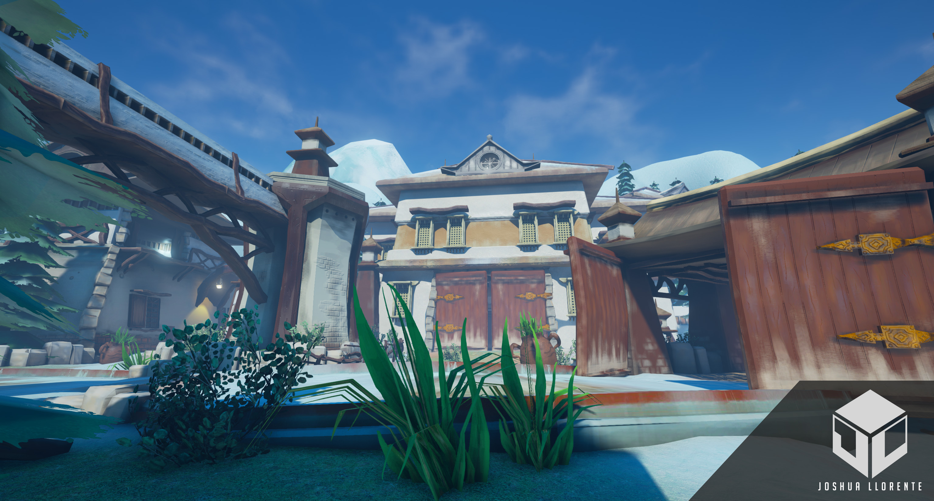 Stylized Environments for FPS