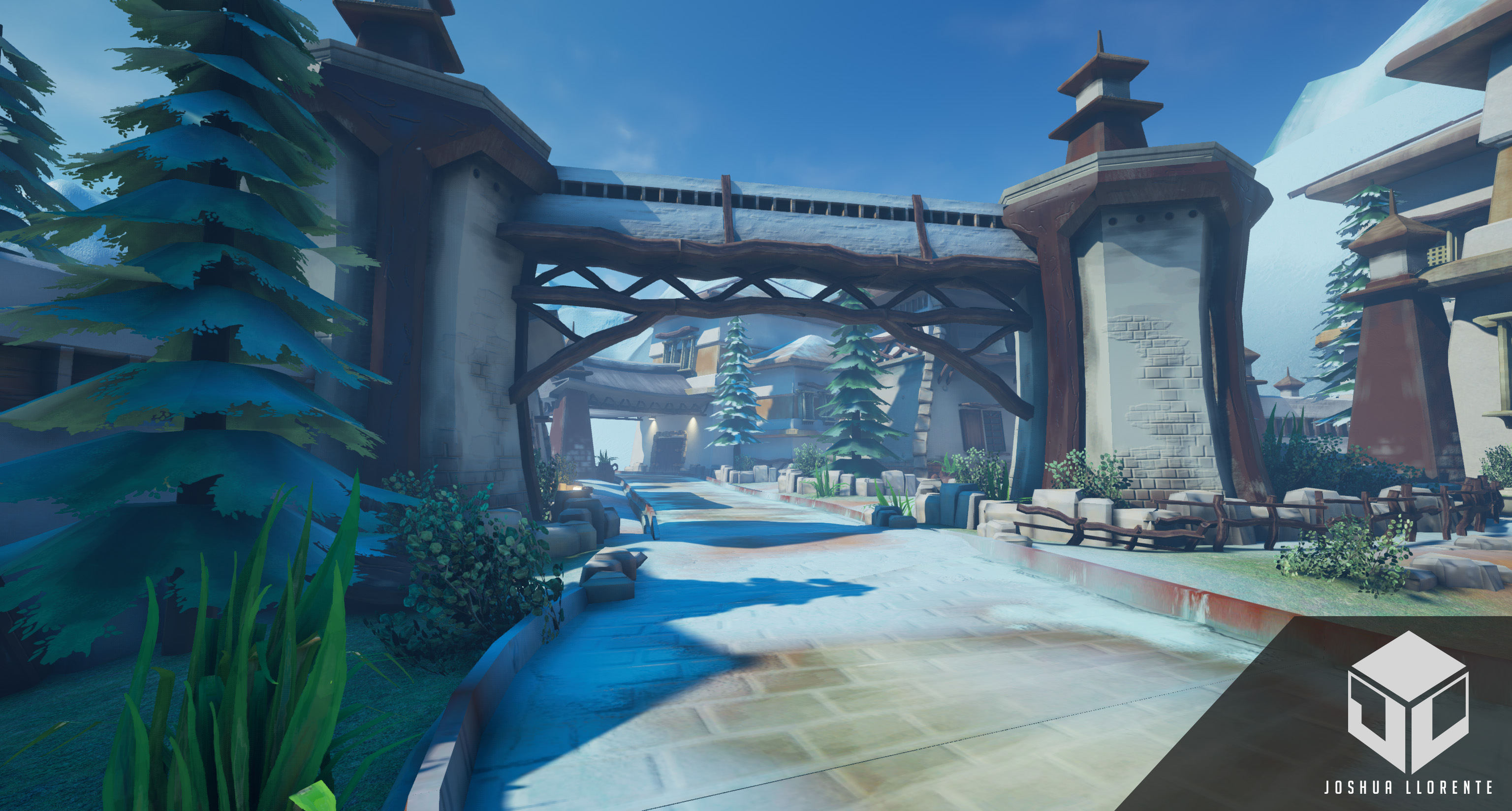 Stylized Environments for FPS