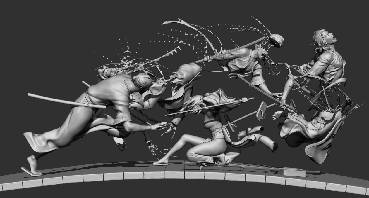 Slicing Samurai with Zbrush
