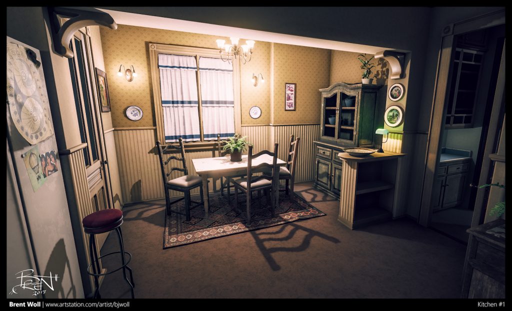 Recreating 'Charmed' TV Show Set in UE4