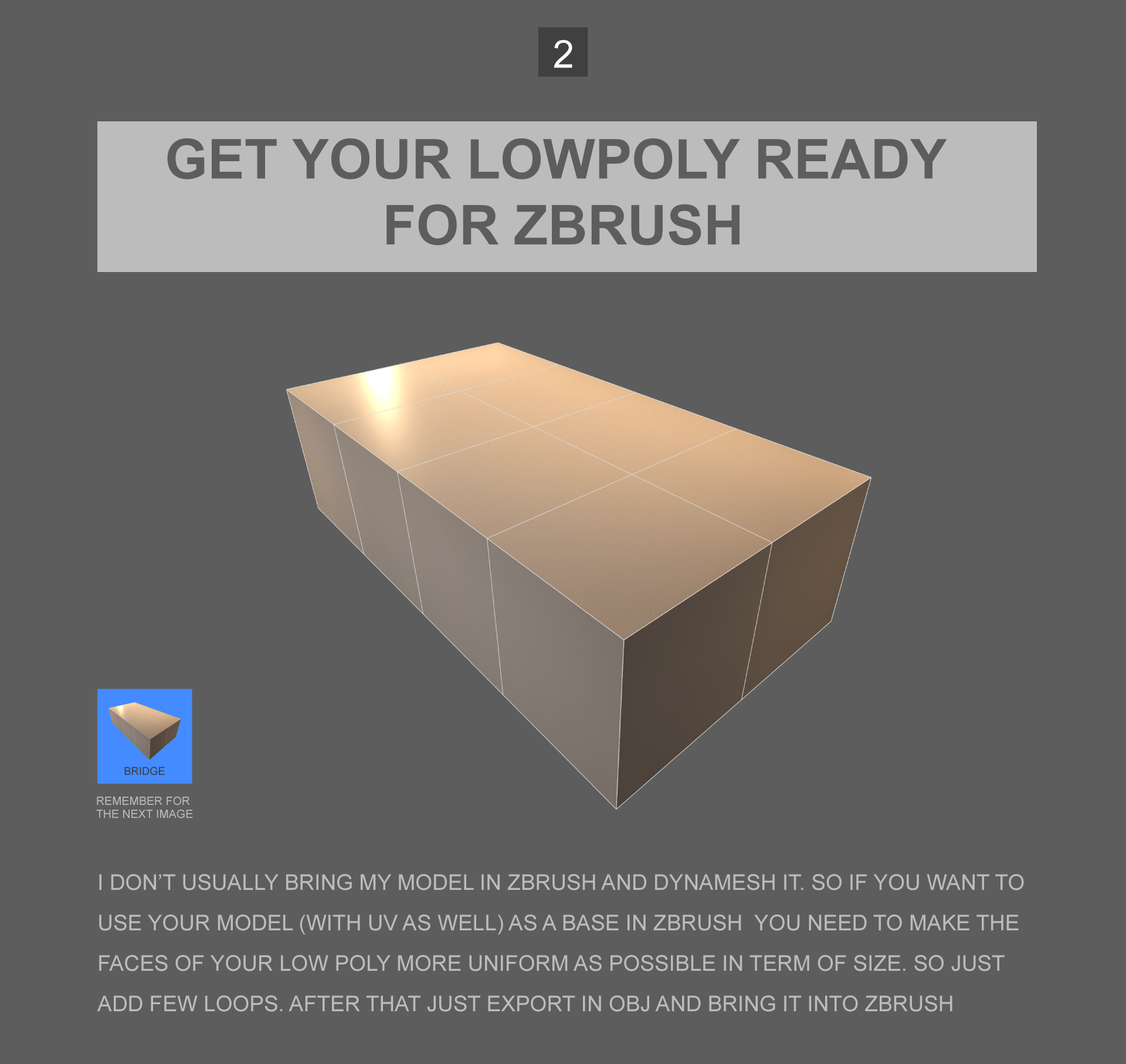 A Workflow To Bake Sculpted Details From Zbrush