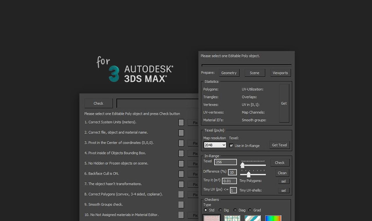 Polygon Tools: Quality Control for Game Models