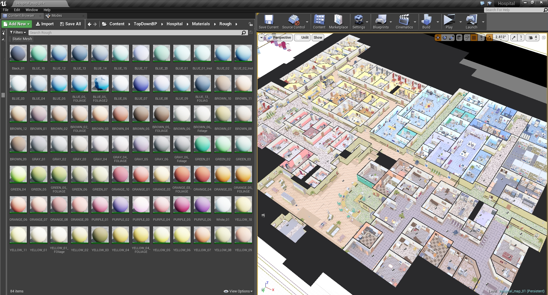 Studying Isometric Perspective with UE4
