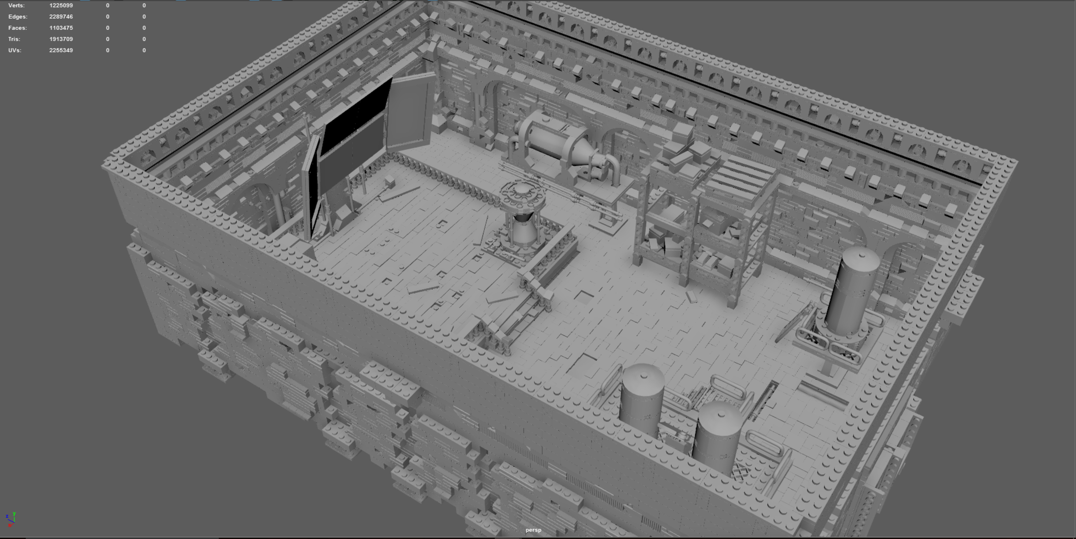 Modeling and Animating LEGO Batman