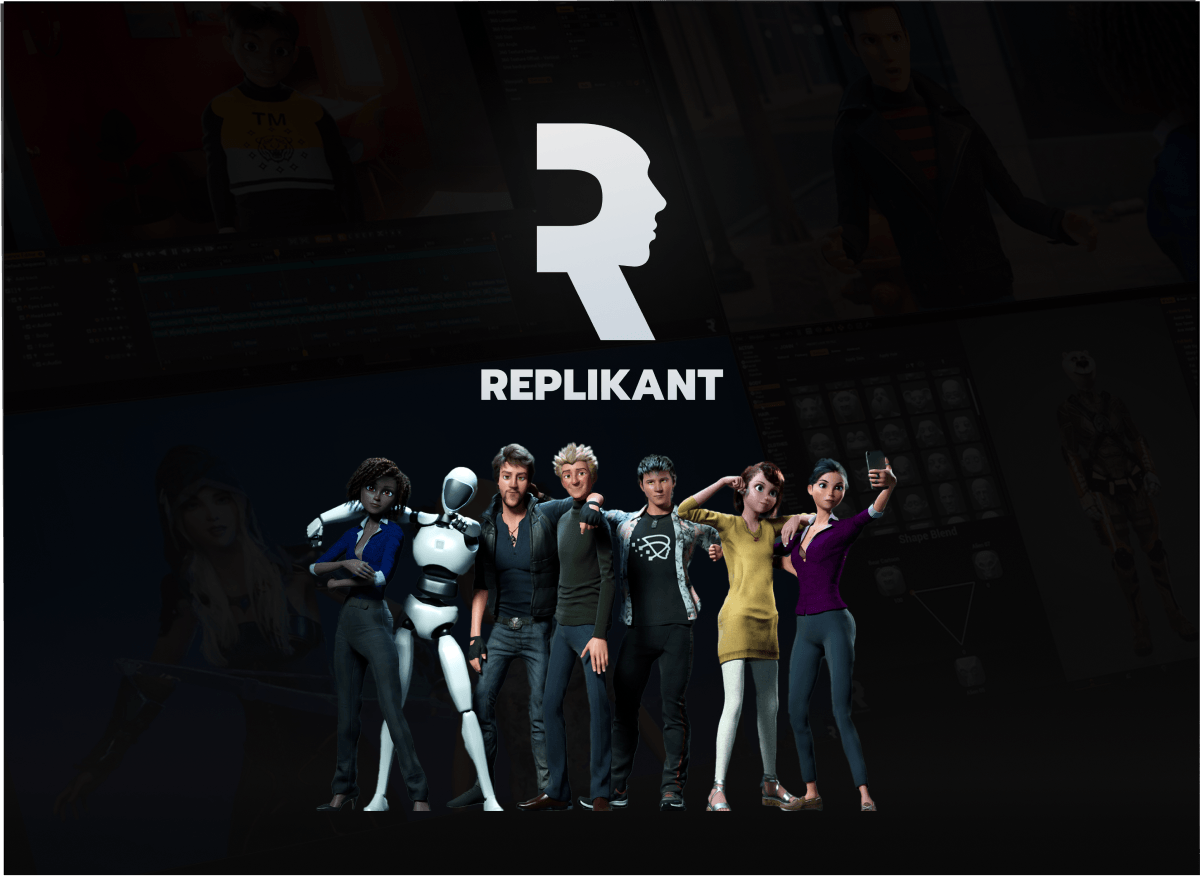 REPLIKANT | AI-Assisted 3D Avatar & Animation Platform for Creators | Shop