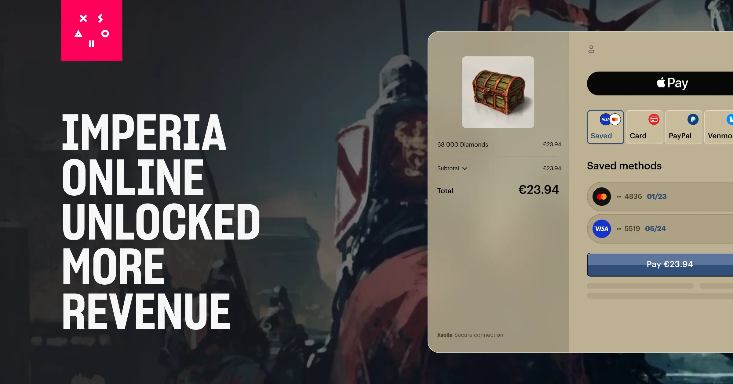 Imperia Online unlocked more revenue | Xsolla
