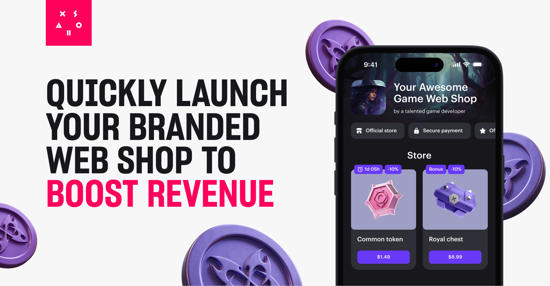 Instant Web Shop | Xsolla