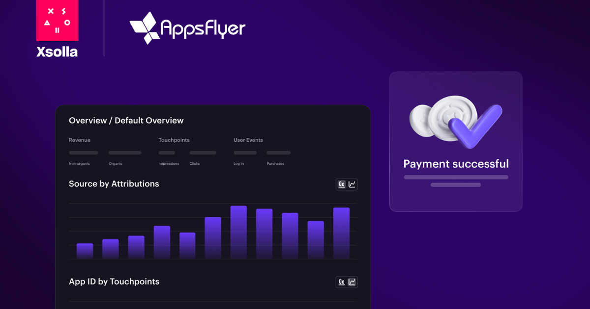 Xsolla and AppsFlyer unveil custom integration to boost mobile game web shop performance