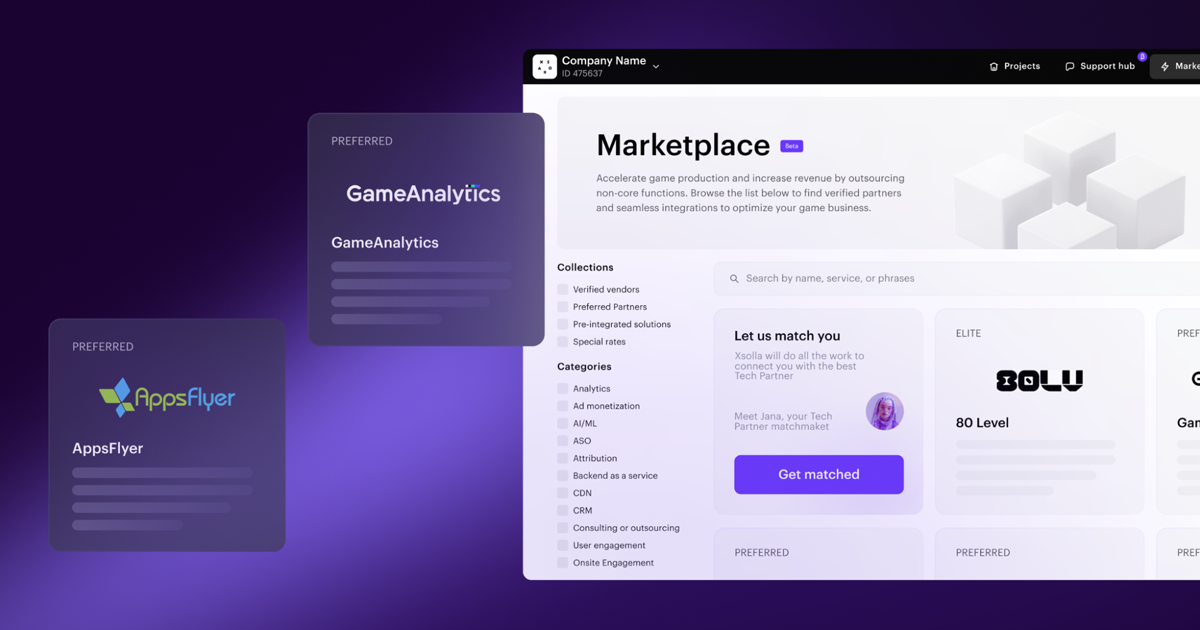 Xsolla Ecosystem simplifies gamedev vendor selection