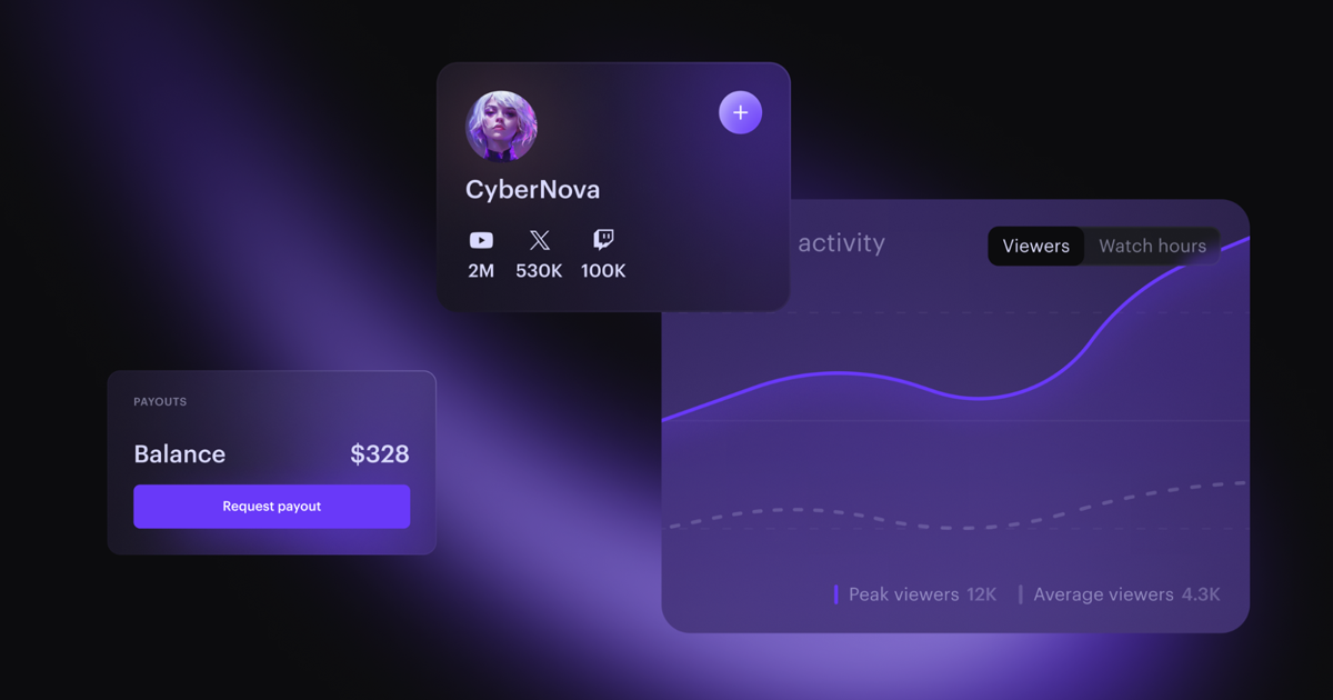 New ways to connect with creators to promote your game