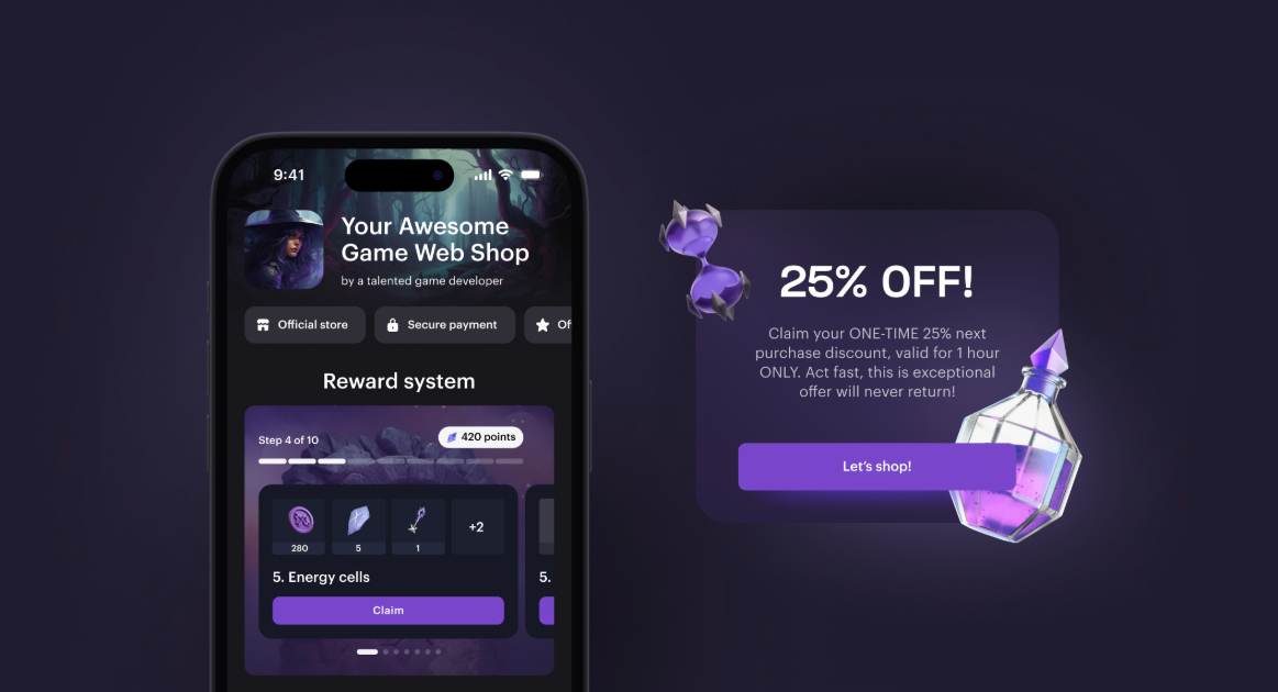 Does my game need a web shop with integrated liveops?