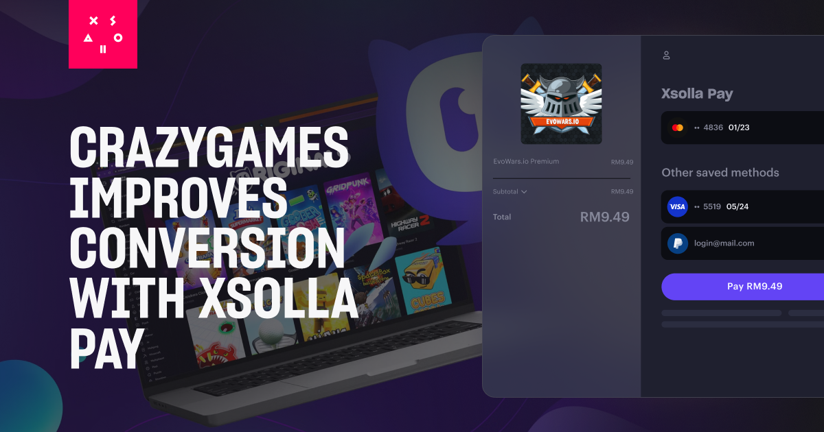 CrazyGames improves conversion with Xsolla Pay | Xsolla