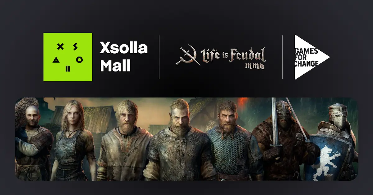 Xsolla and Long Tale Games launch charity campaign with Life is Feudal to support Games for Change