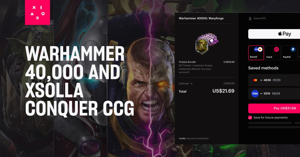Warhammer 40,000 and Xsolla conquer CCG