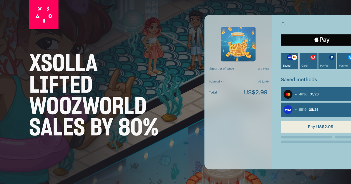 Xsolla lifted Woozworld sales by 80%