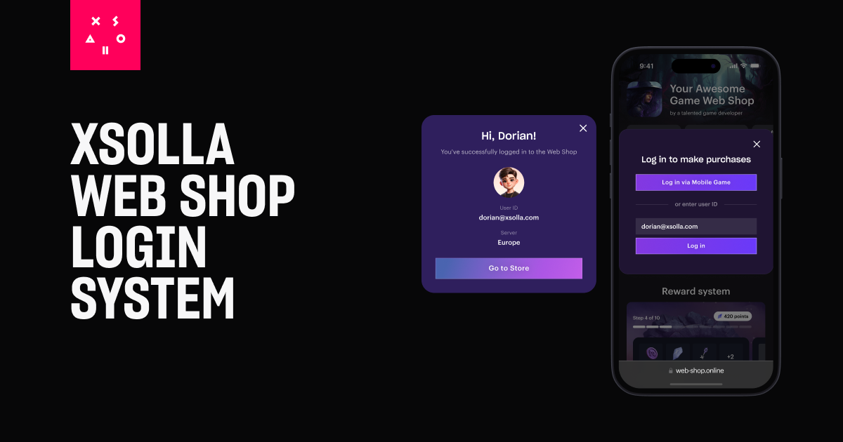 Web Shop Login | Xsolla